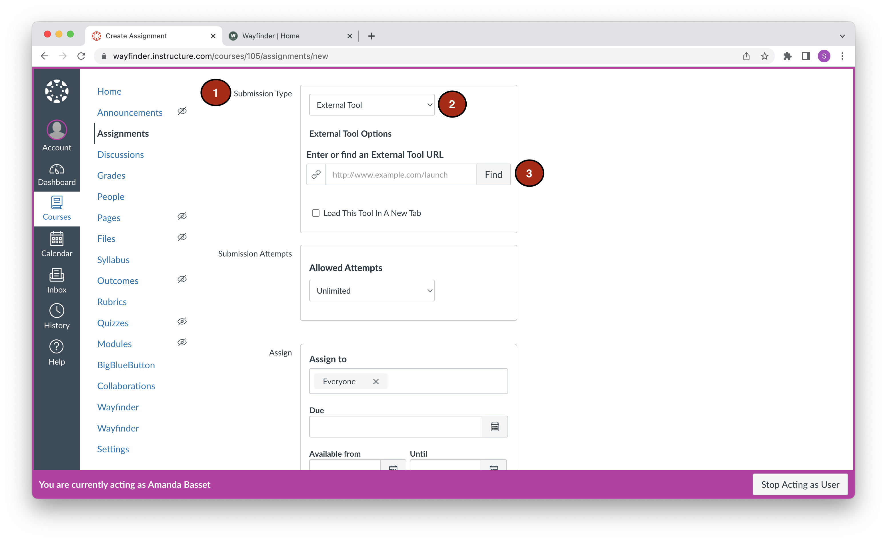 How to Assign Lessons with Canvas – Wayfinder