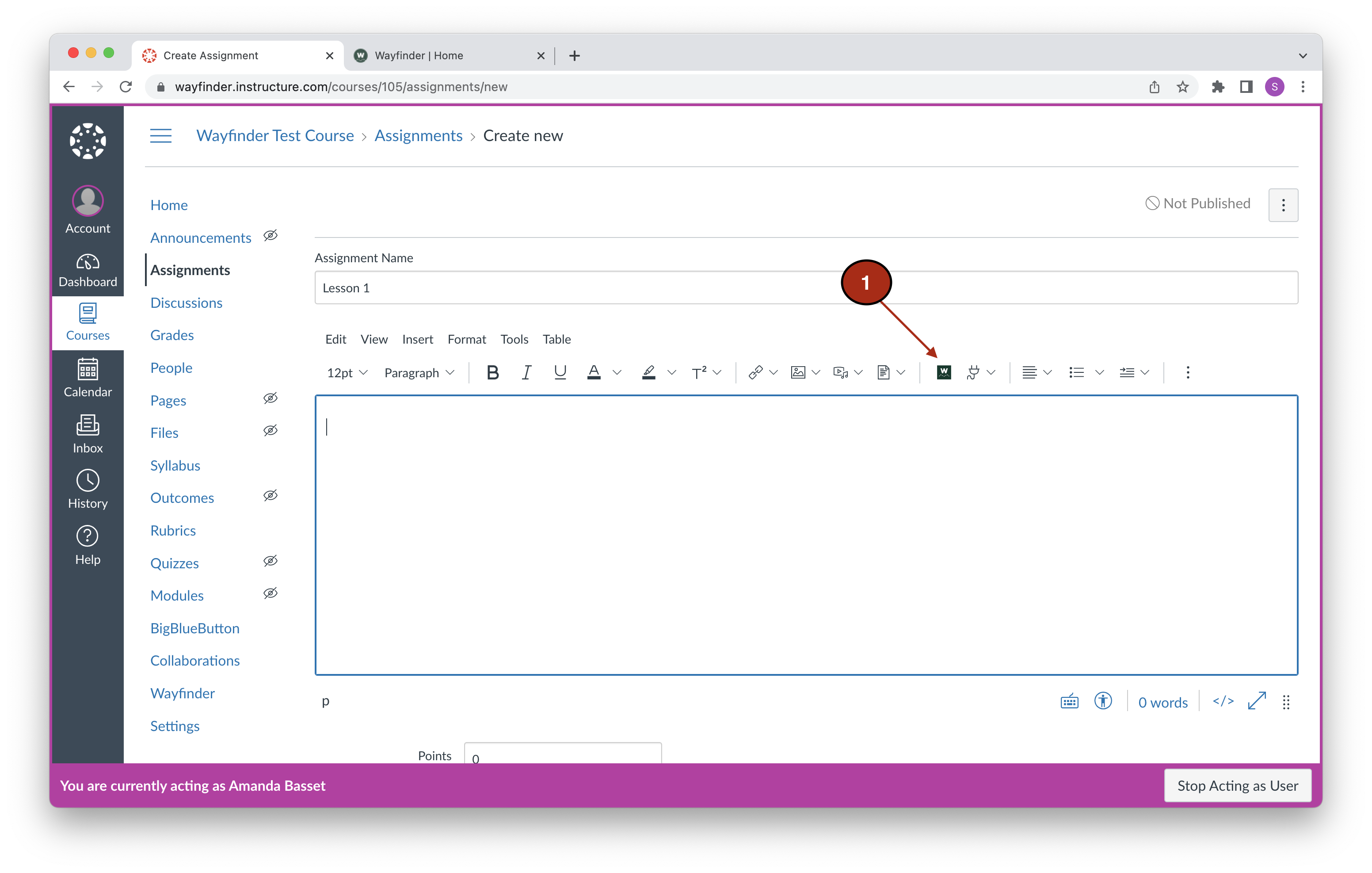 How to Assign Lessons with Canvas – Wayfinder