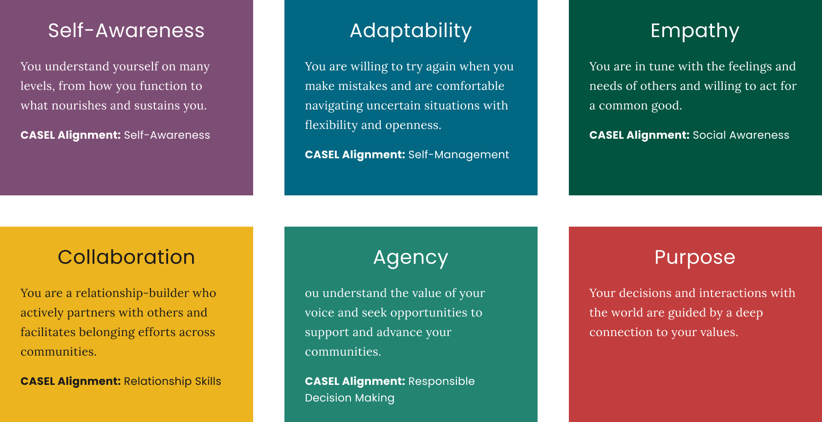 What are Wayfinder's 6 Core Skills? – Wayfinder