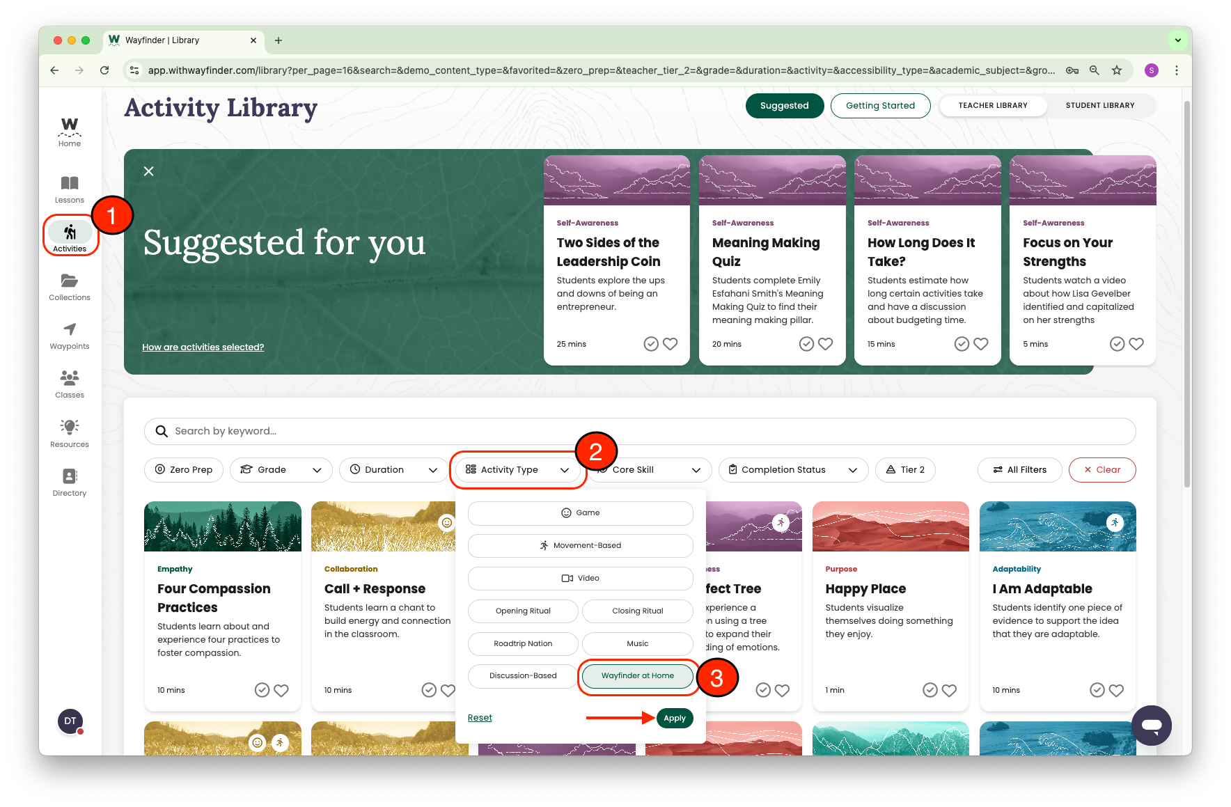 App Resources for Families – Wayfinder