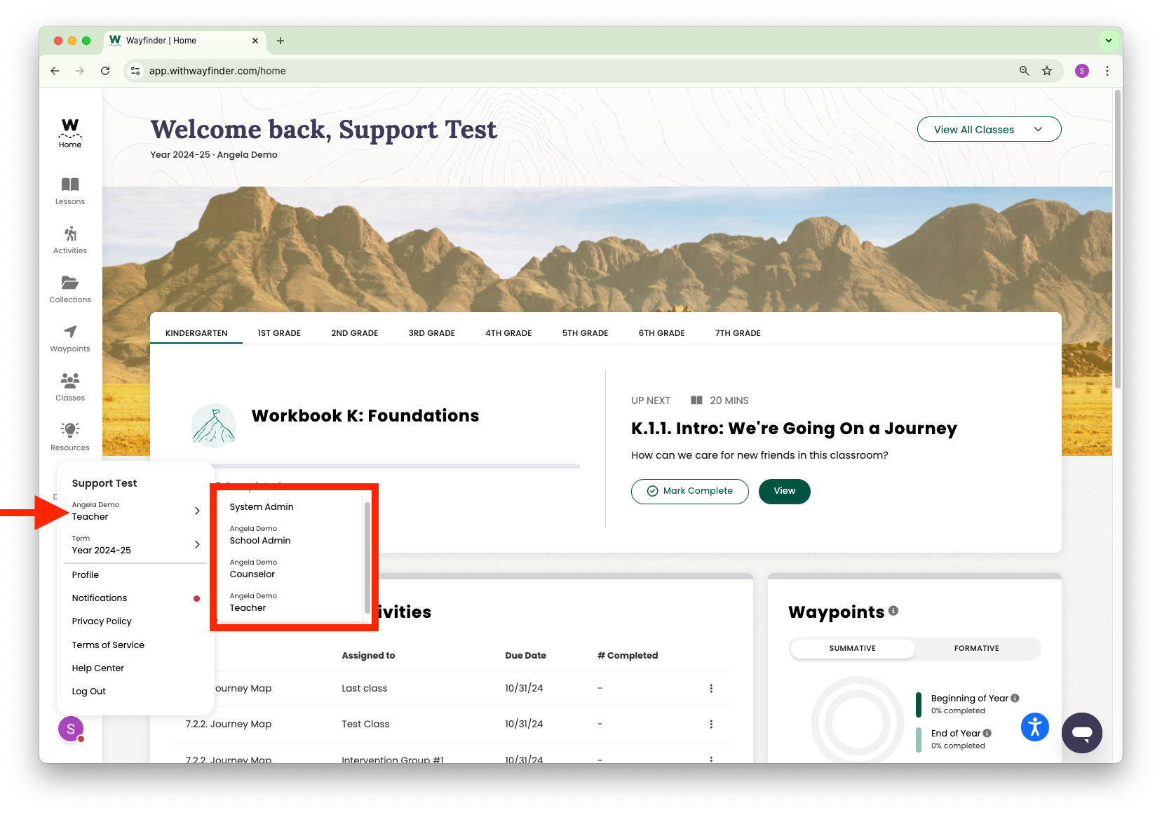 How to Change Your Role – Wayfinder