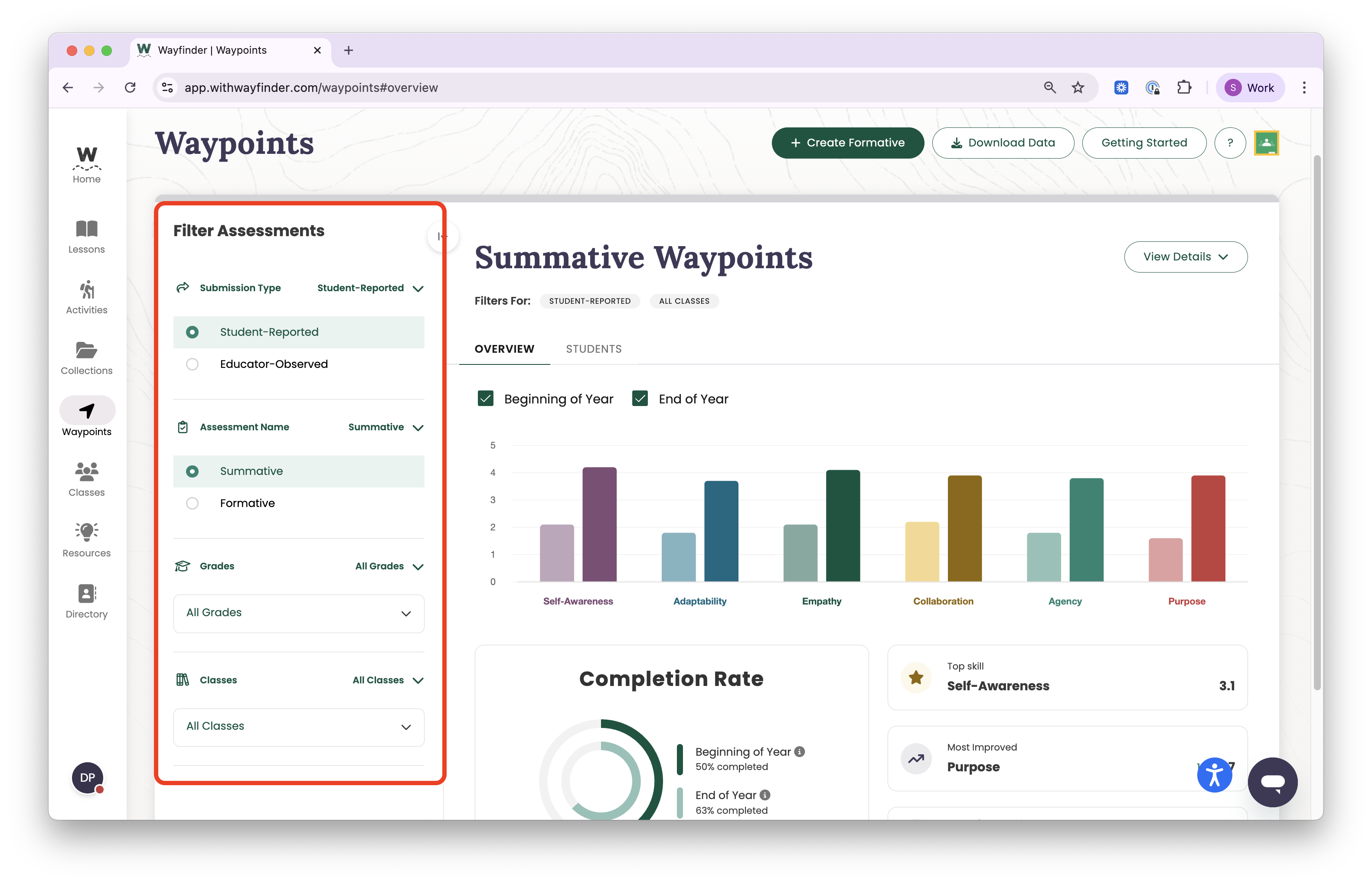 Waypoints for Teachers – Wayfinder