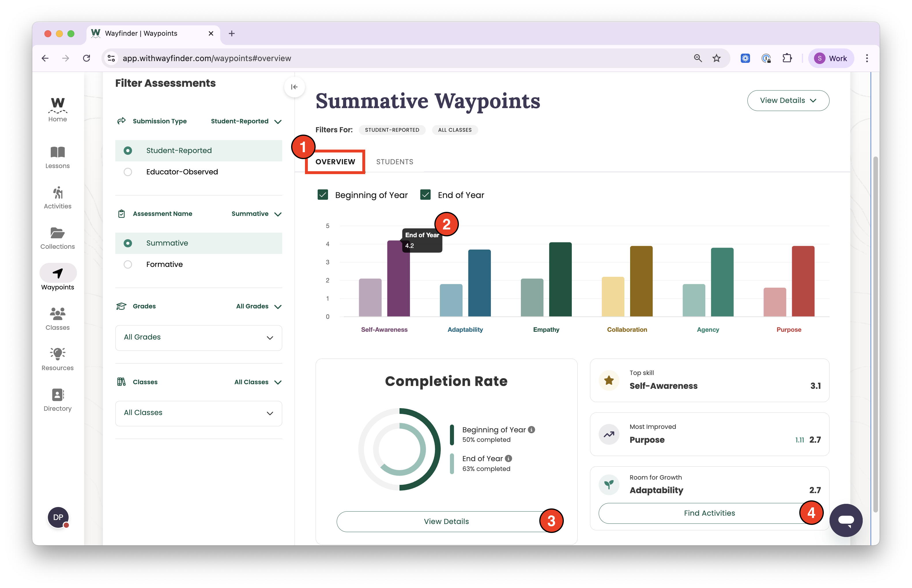 Waypoints for Teachers – Wayfinder