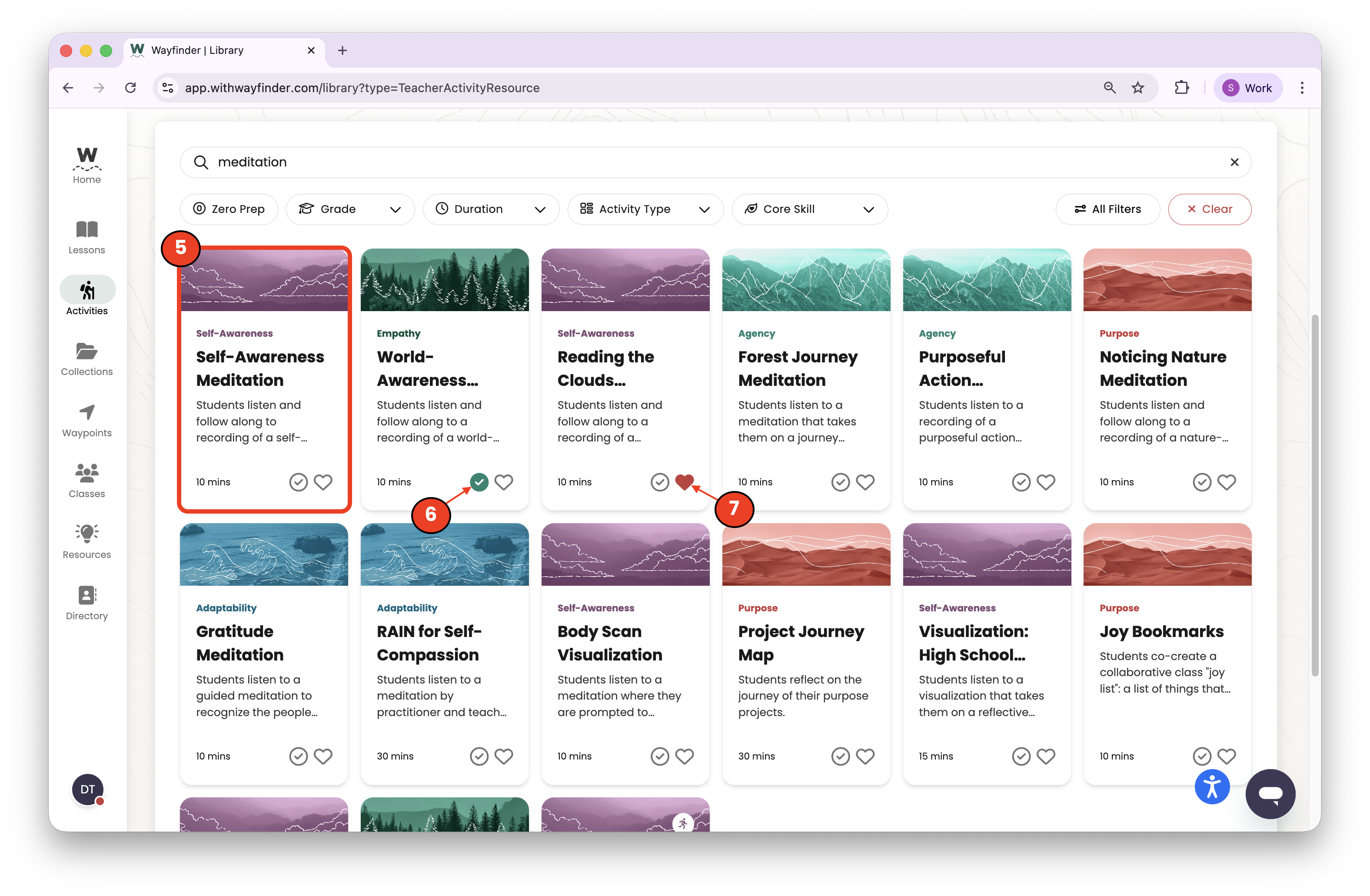 What Is the Activity Library? – Wayfinder